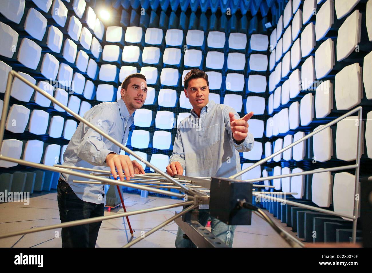 Researchers. Anechoic chamber. EMC & Telecom Lab. Certification of Low ...