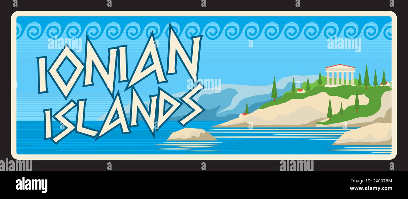 Where to visit in kefalonia Stock Vector Images - Alamy