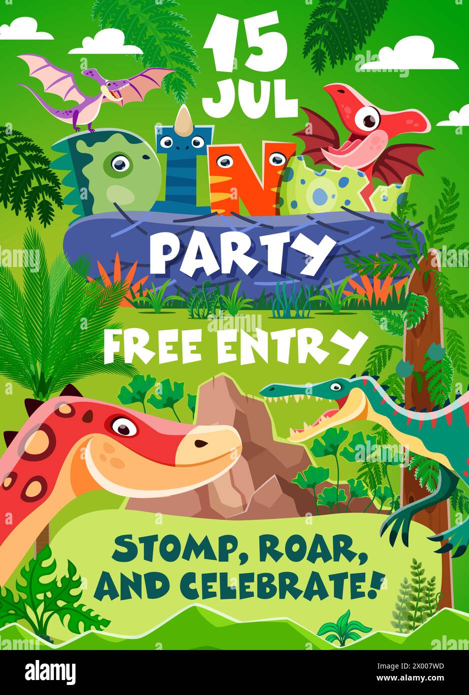 Prehistoric Dinosaur Invitation Background 23,700+ Dinosaur Background