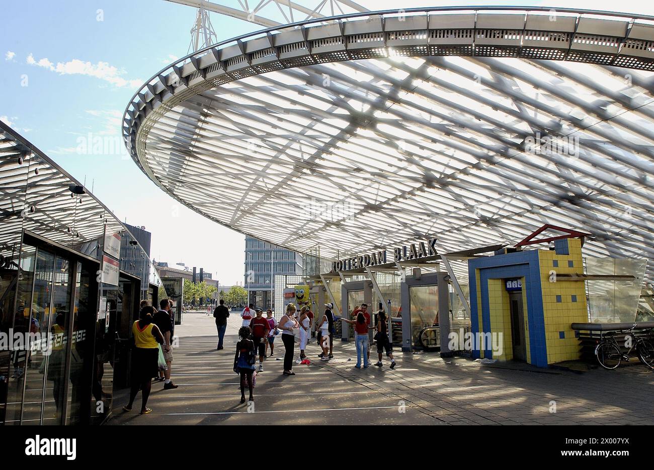 Station-Blaak, subway station. Rotterdam, Netherlands Stock Photo - Alamy