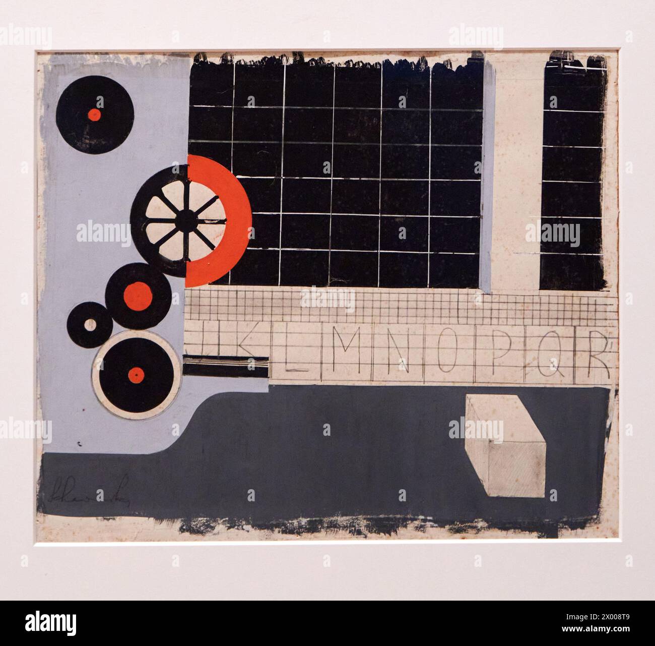 Stage design project for Walter Hasenclevers Mord, 1926, Xanti ...