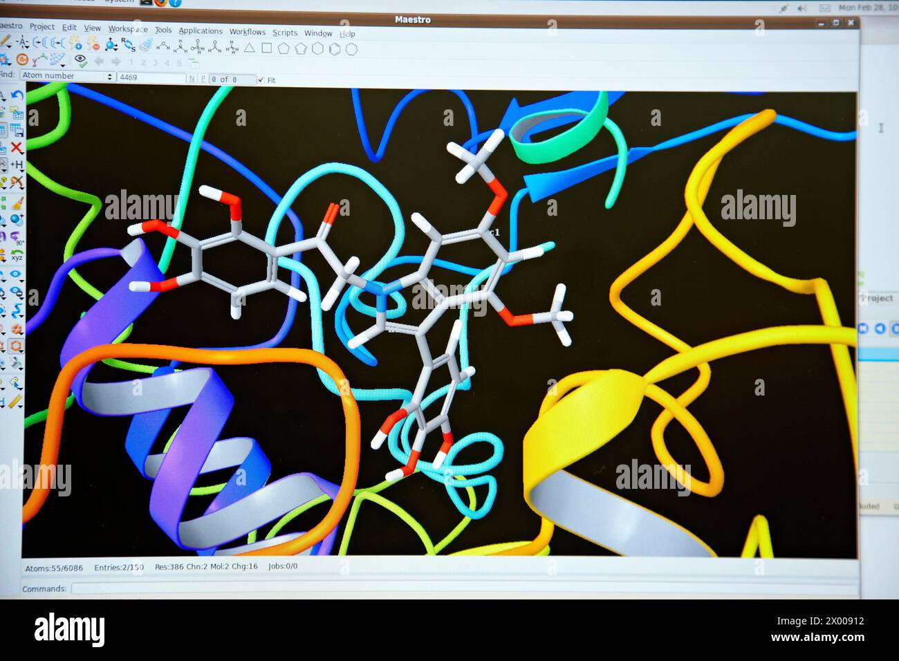 Drug design molecule lab hi-res stock photography and images - Alamy