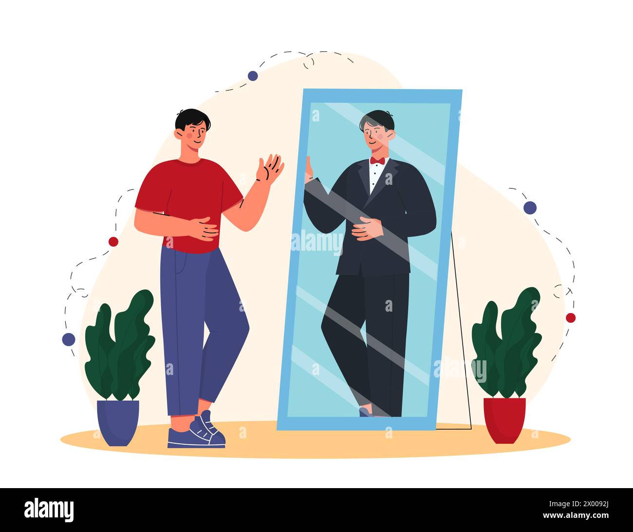 Poverty of thinking Stock Vector Images - Alamy