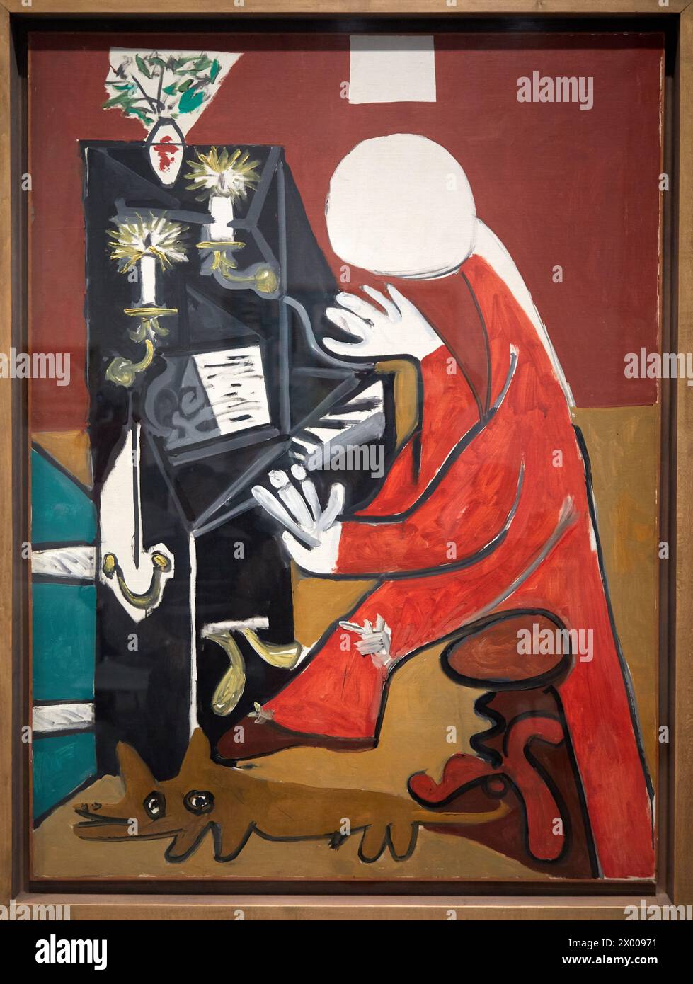 The piano, 1957, Pablo Picasso (1881-1973), Museu Picasso Museum ...