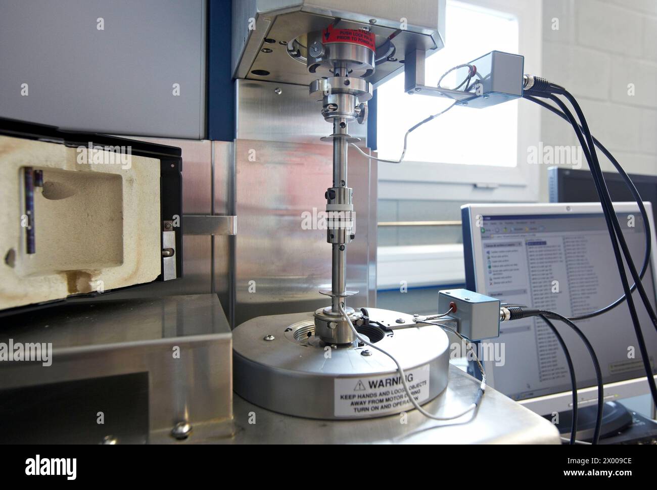 Rheometer, thermomechanical properties laboratory, Materials Physics Center is a joint center of ...