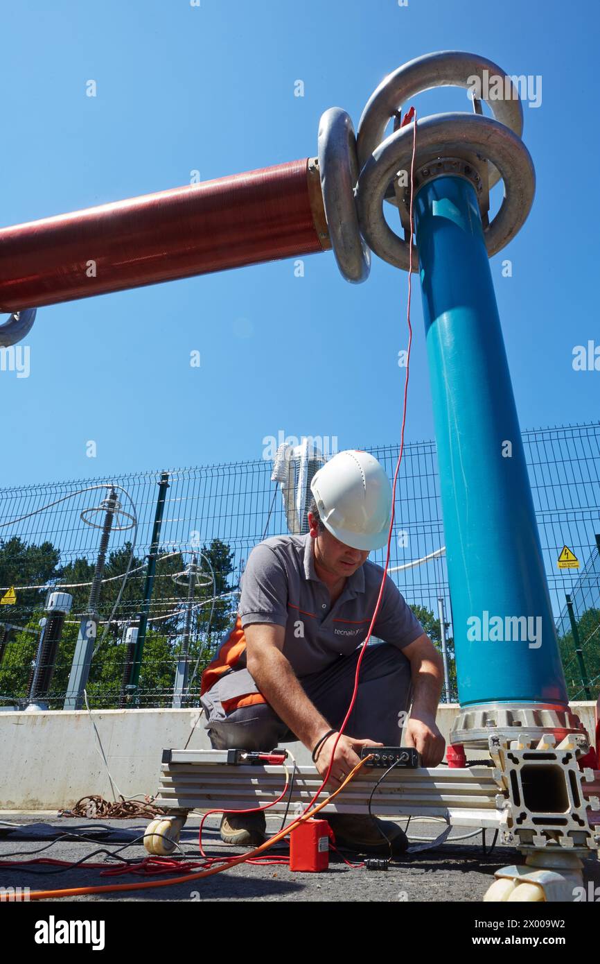 On-site commissioning, diagnostics and maintenance tests on underground ...