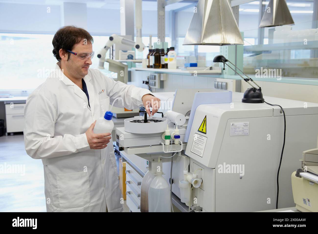 Graphite furnace, Measurement of metals in water samples, plant and ...