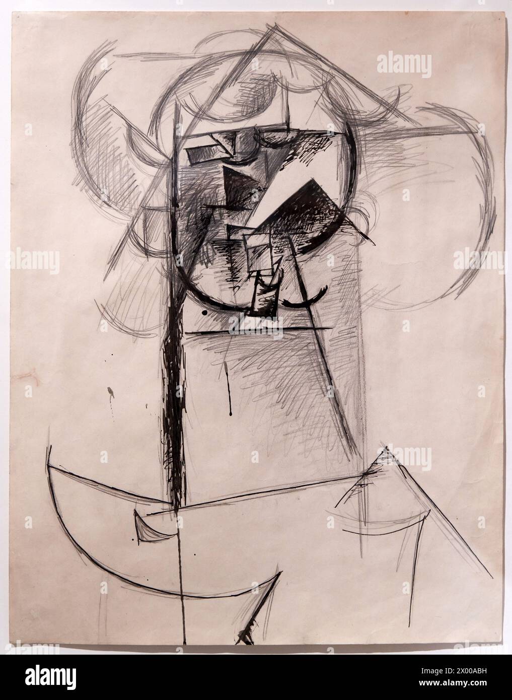 Pablo Picasso (1881-1973), Mademoiselle Léonie (Study), 1910, Thyssen ...