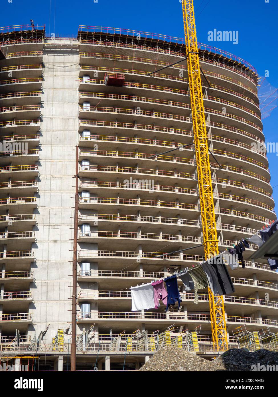 Construction of high-rise buildings in Asia. Local life and ...