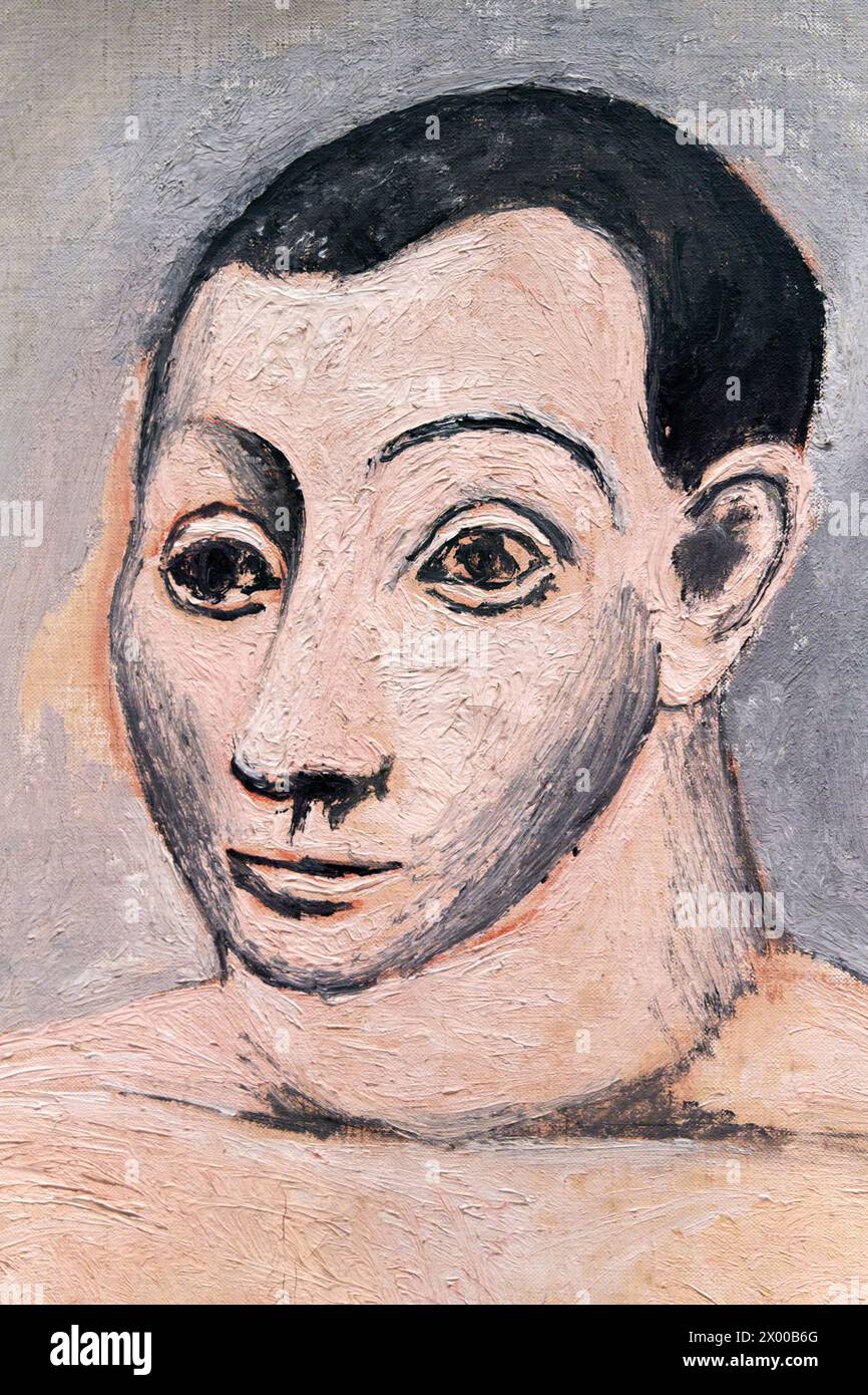 Autoportrait, 1906, Pablo Picasso, Reina Sofia Museum, Madrid, Spain ...