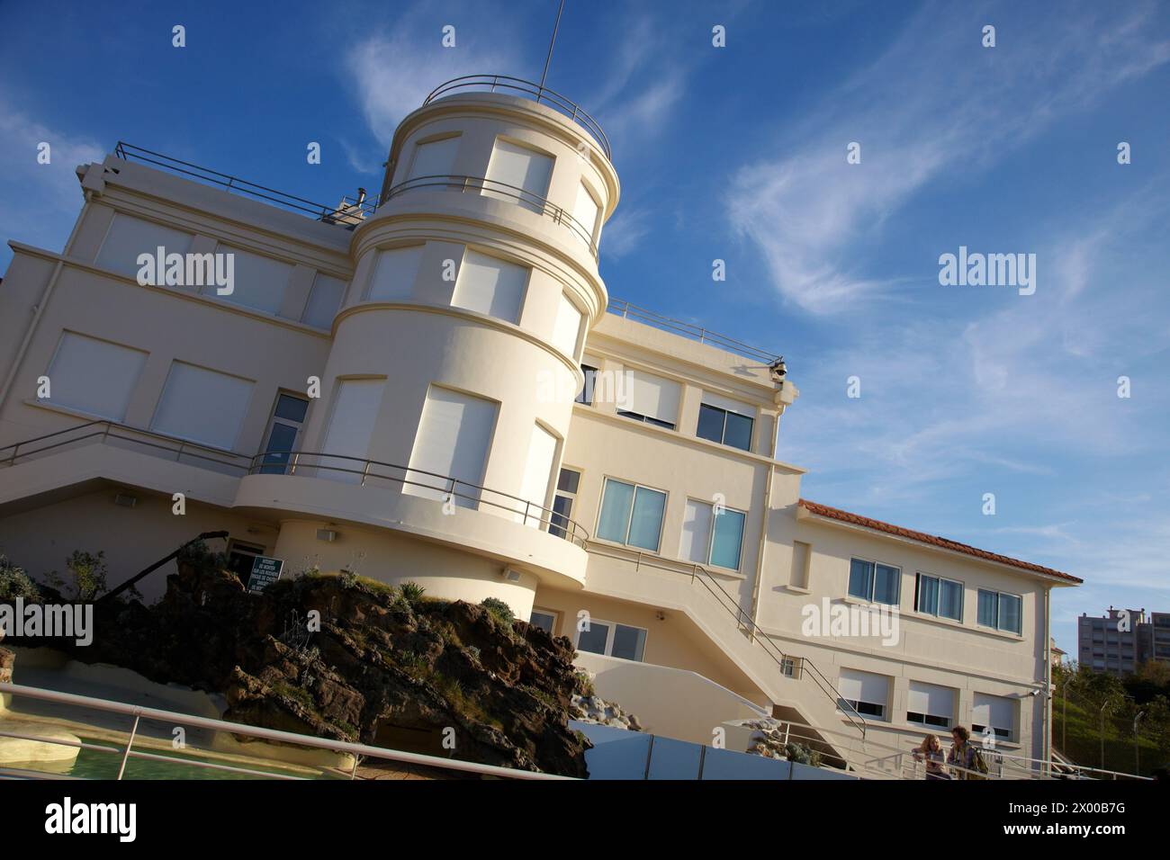 Le Musee de la Mer, The Museum of the sea, Biarritz, Aquitaine, Basque ...