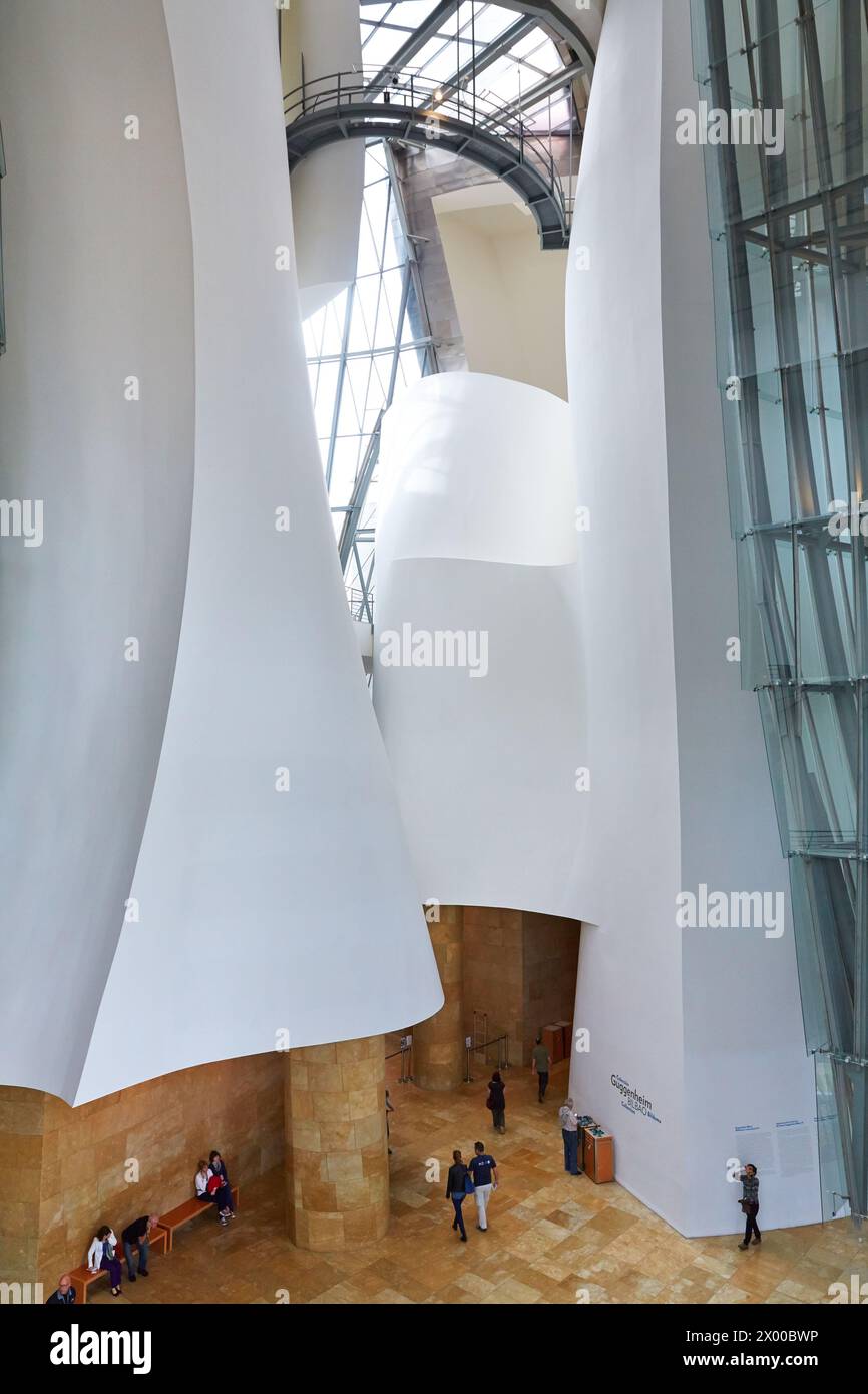 Guggenheim Museum. Bilbao. Bizkaia. Basque Country. Spain Stock Photo - Alamy