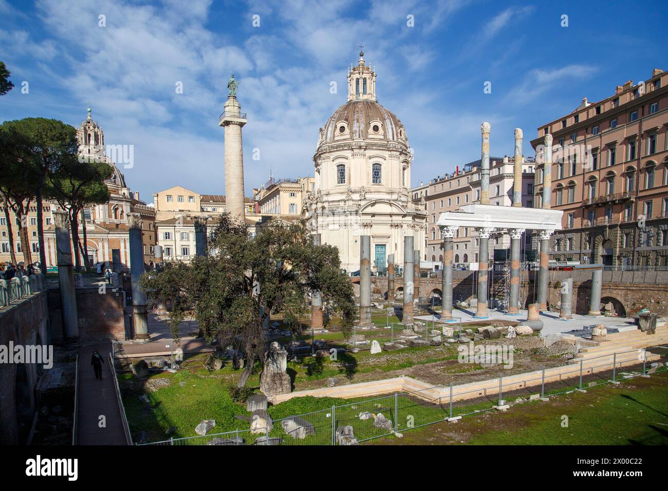 The ruins of Roman forum Stock Photo - Alamy
