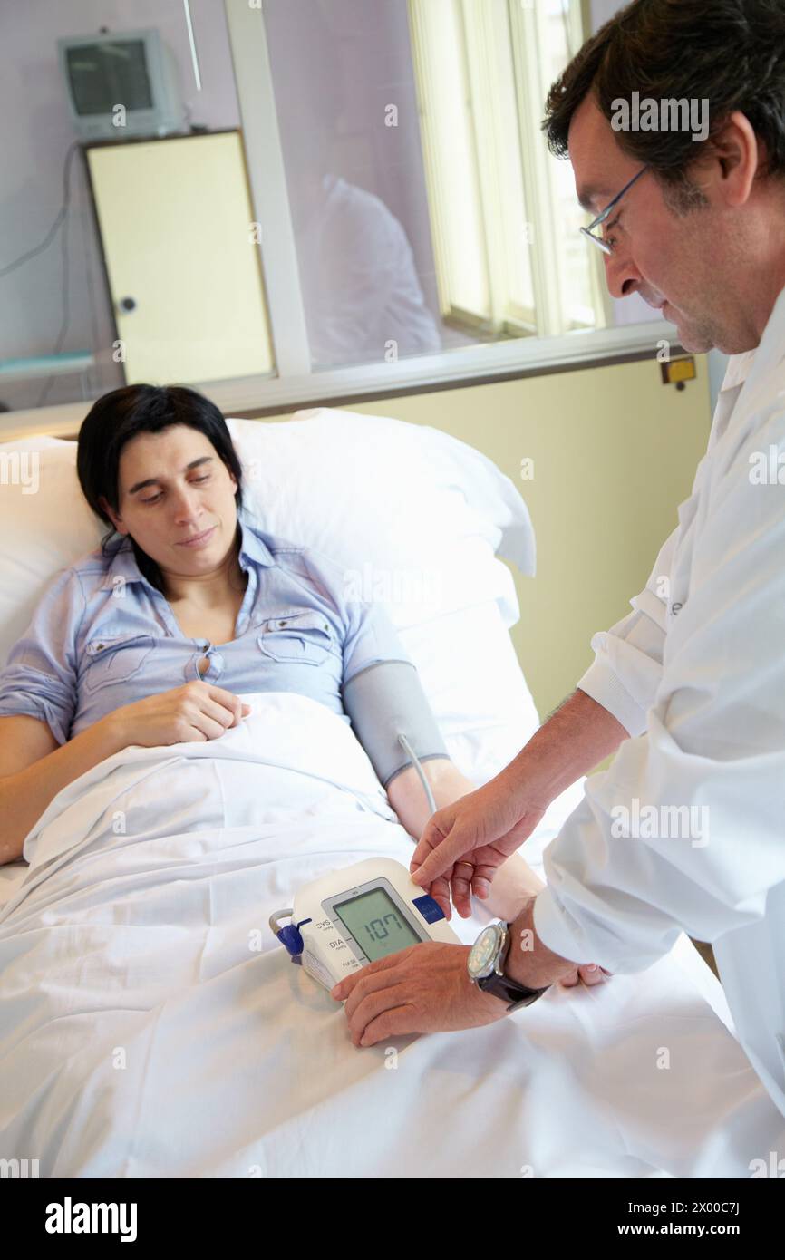 Taking vital signs, Blood pressure, Clinical Trials Unit, Testing in ...