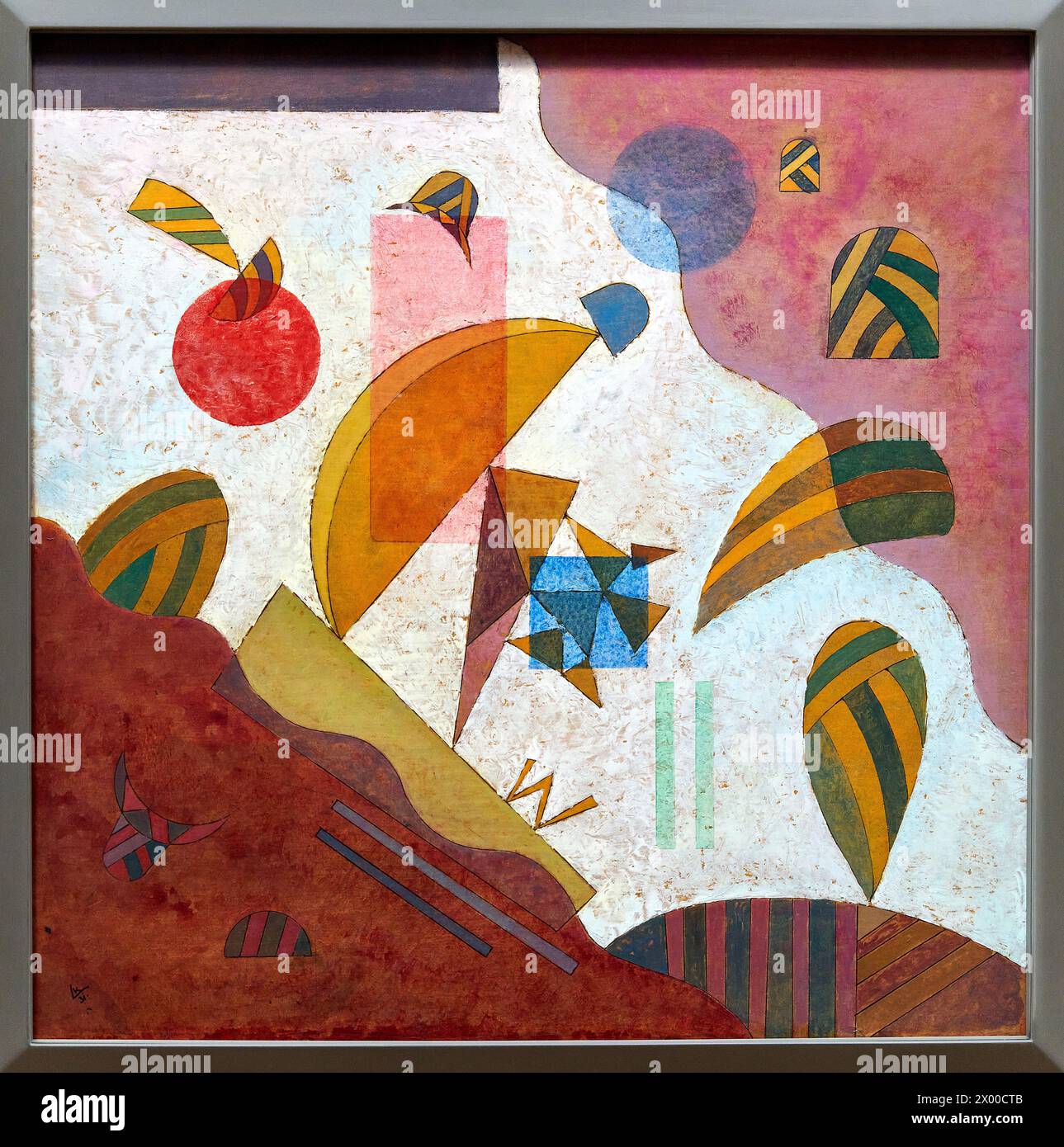 Inclination (Neigung), 1931, Vasily Kandinsky (b. 1866, Moscow; d. 1944 ...