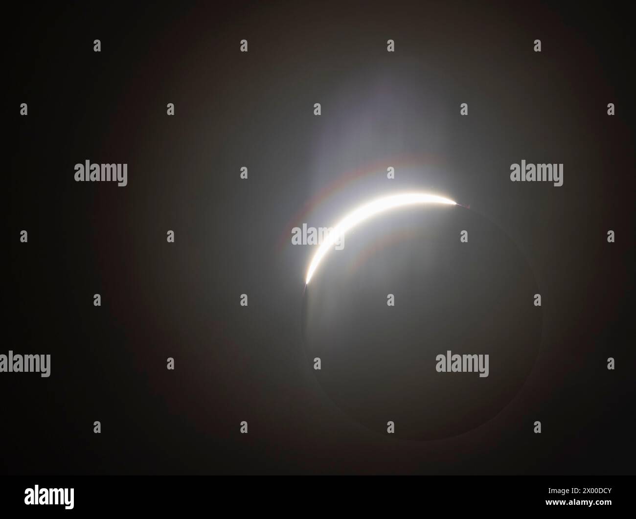Image of the solar eclipse 2024 hi-res stock photography and images - Alamy