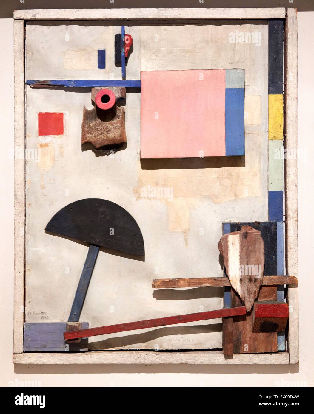 Merzbild Kijkduin, 1923, Kurt Schwitters (1887-1948), Thyssen ...