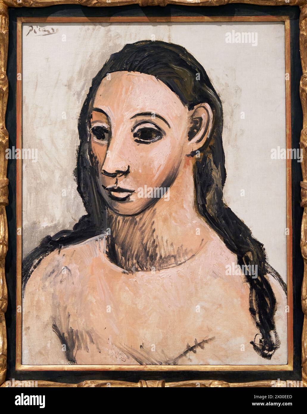 Picasso head of a young woman hi-res stock photography and images - Alamy