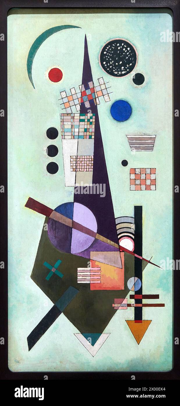 Extended (Ausgedehnt), 1926, Vasily Kandinsky (b. 1866, Moscow; d. 1944 ...