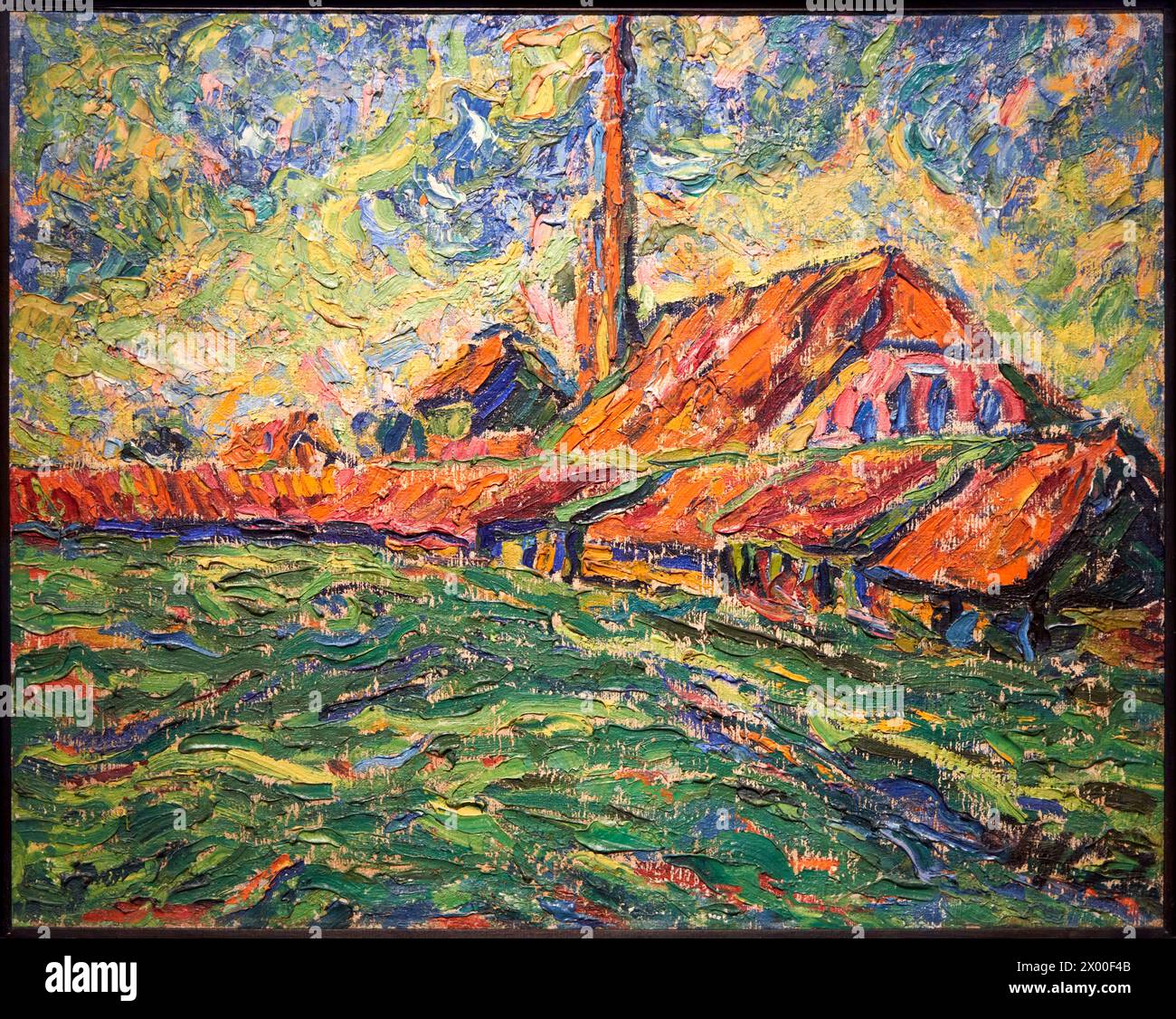 "Brickworks", 1907, Erich Heckel (1883-1970), Thyssen Bornemisza Museum ...