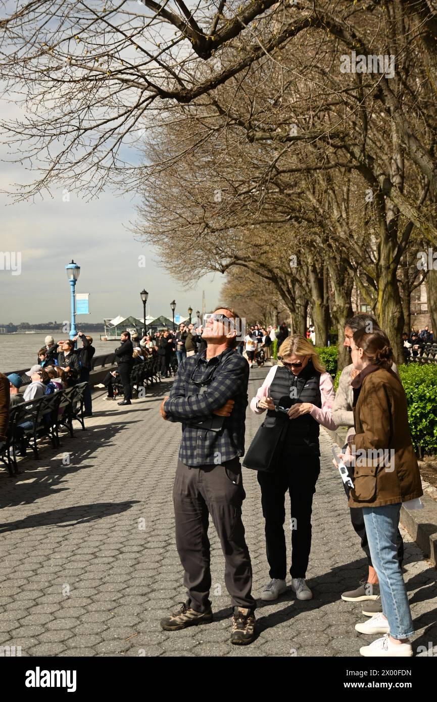 April 8, 2024, %G: (NEW) The 2024 Solar Eclipse in New York City. April ...