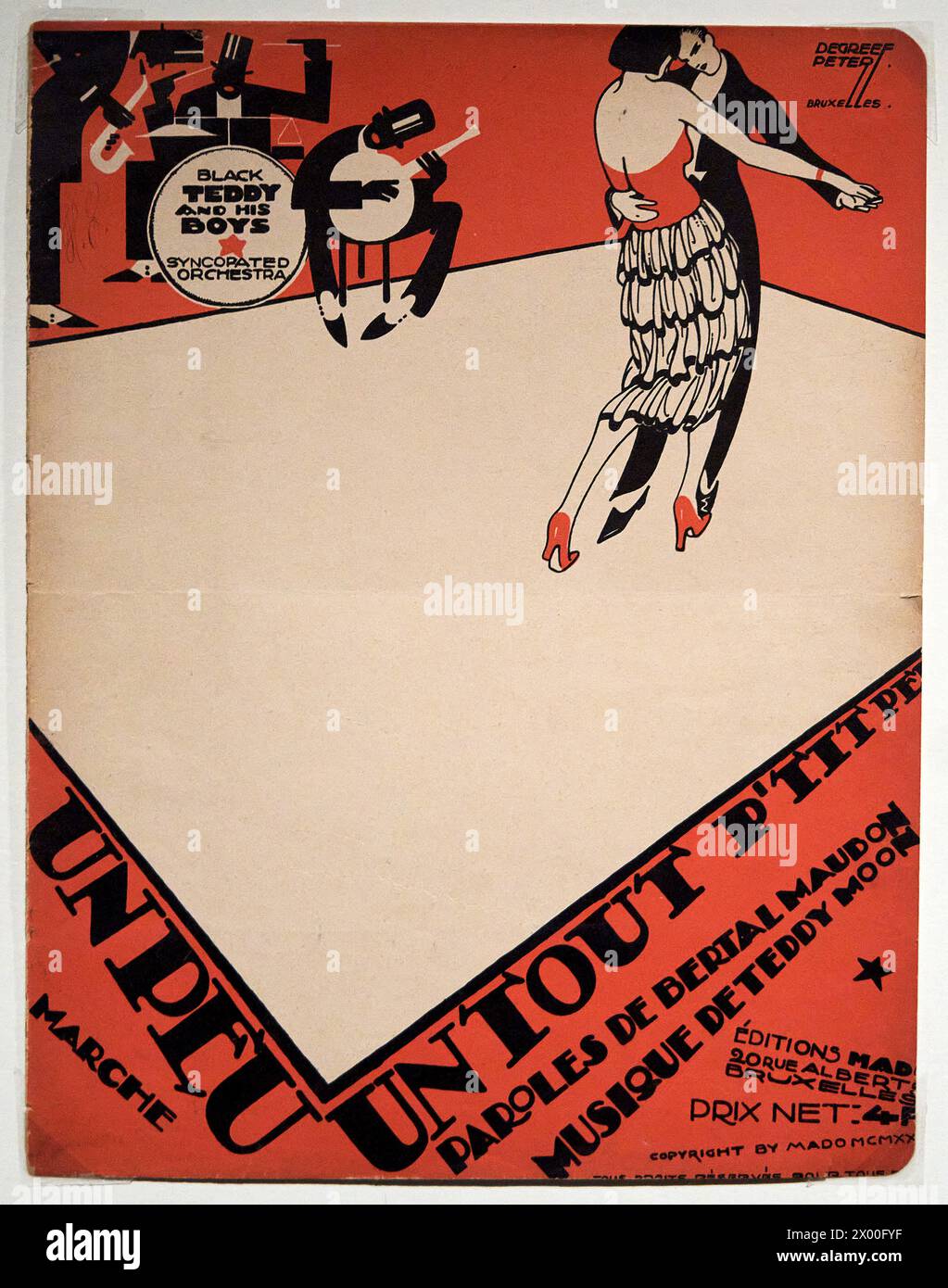 Un peu, un tout ptit peu, 1924, Peter De Greef. Éditions MADO, Museum ...