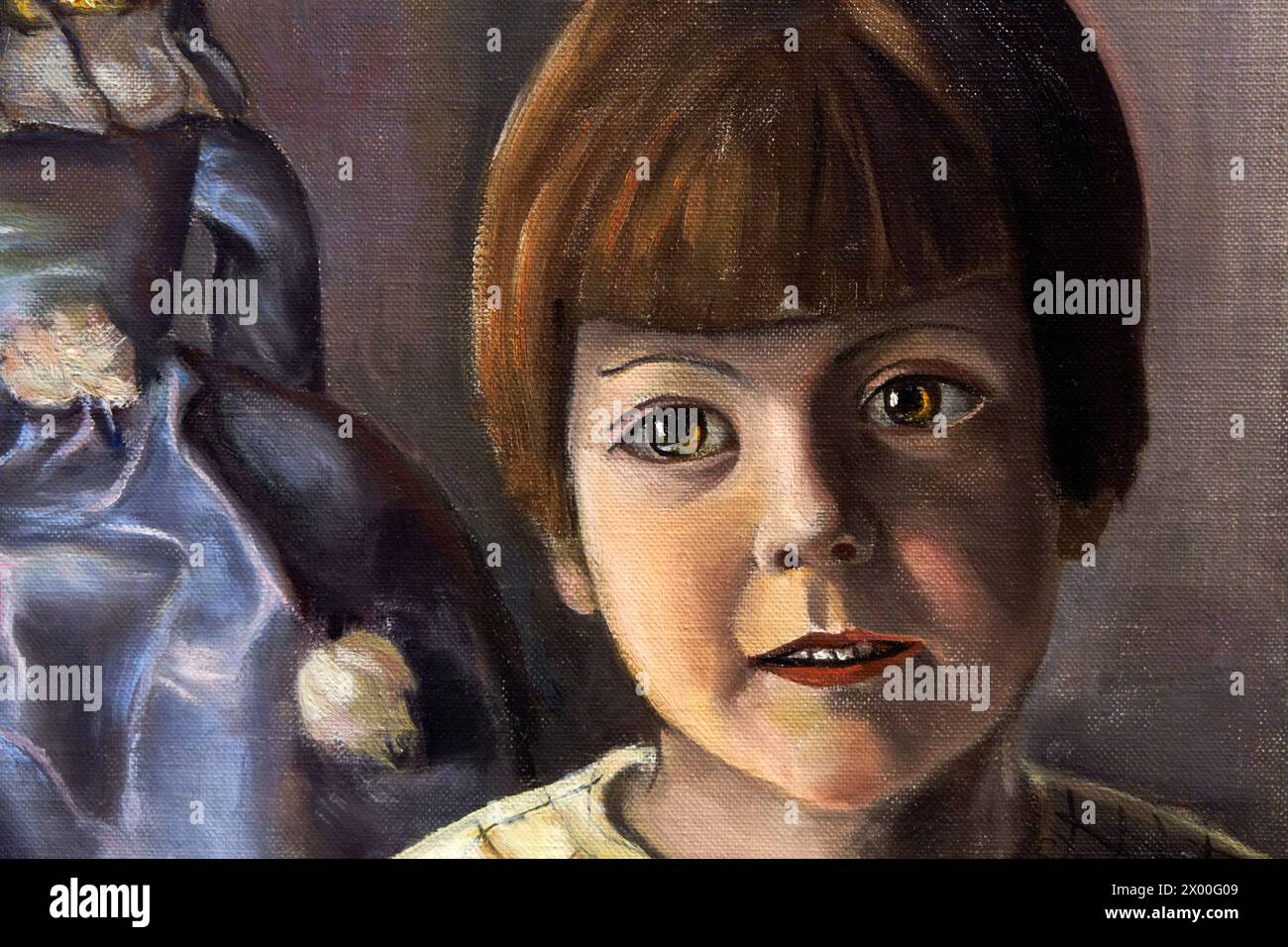 Girl (Anita and the Dolls), 1929, Ángeles Santos (1911-2013), Thyssen ...
