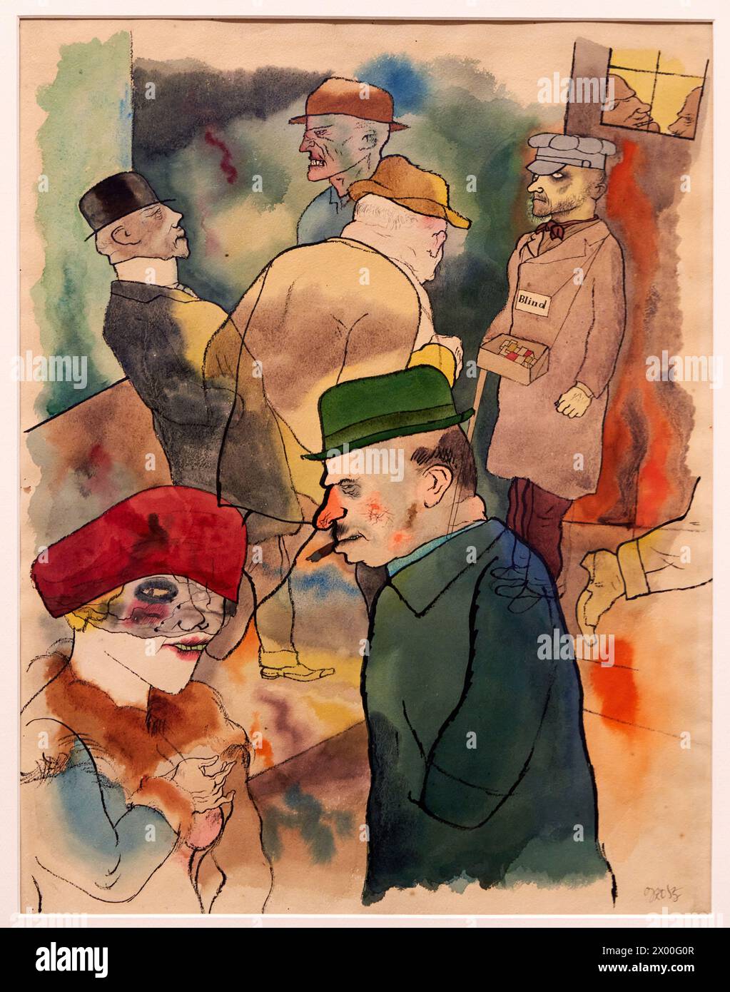 George Grosz, Berlín, 1893-1959, Twilight, 1922, Thyssen Bornemisza ...