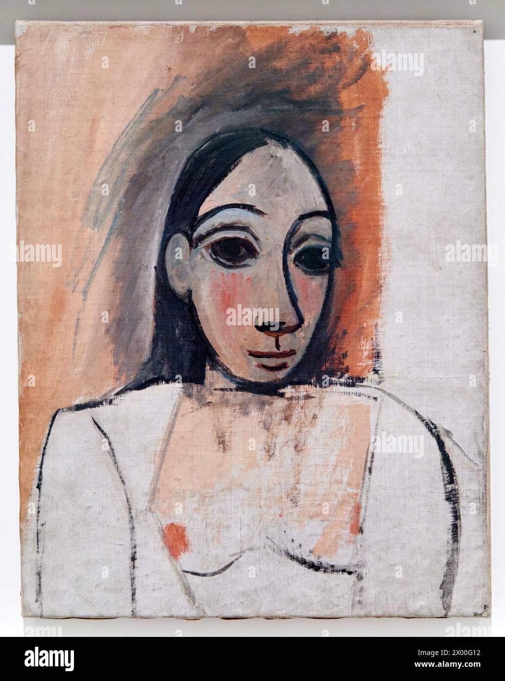 Female Head (Study for "Les Demoiselles d'Avignon"), 1907, Pablo ...