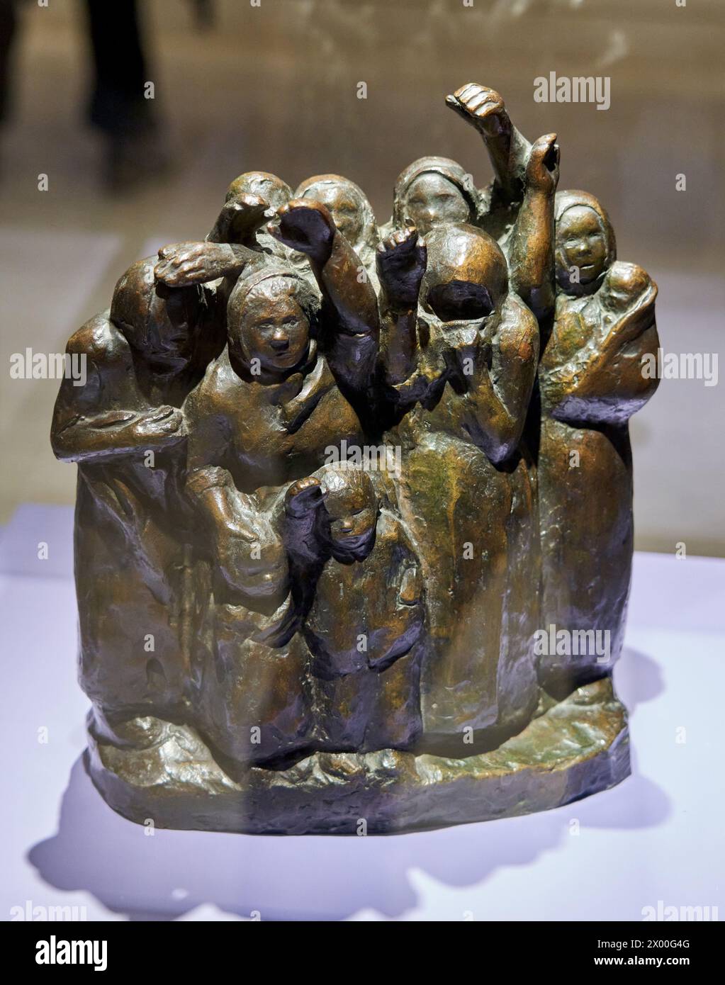Wifes waving Goodbye to Soldiers, 1937-1938, Käthe Kollwitz (1867-1945 ...