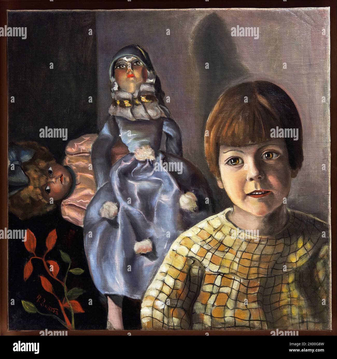 Girl (Anita and the Dolls), 1929, Ángeles Santos (1911-2013), Thyssen ...