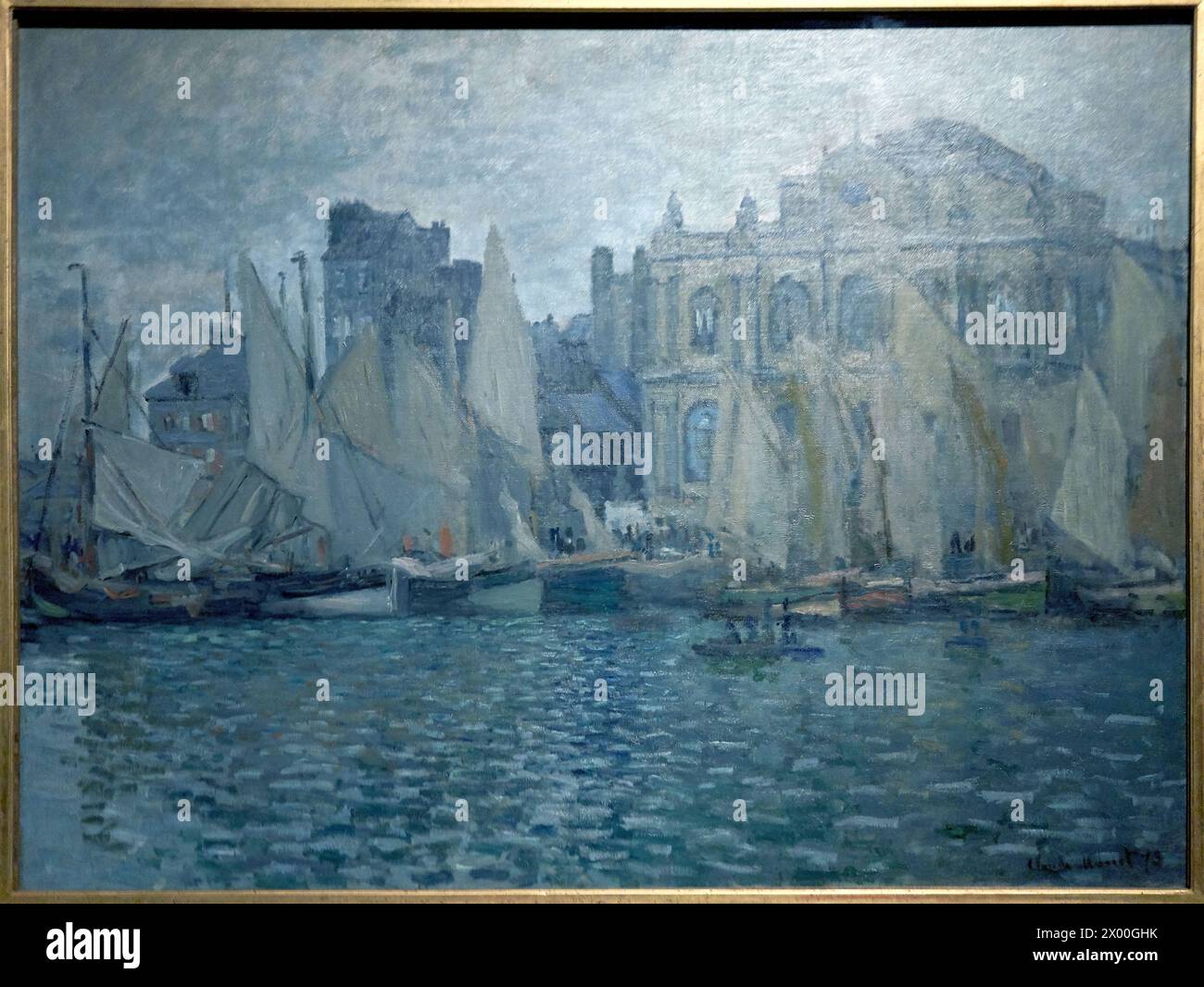 "The Museum at Le Havre", 1873, Claude Monet (1840-1926), Thyssen ...