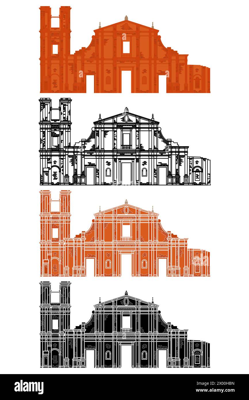 Mission village Cut Out Stock Images & Pictures - Alamy