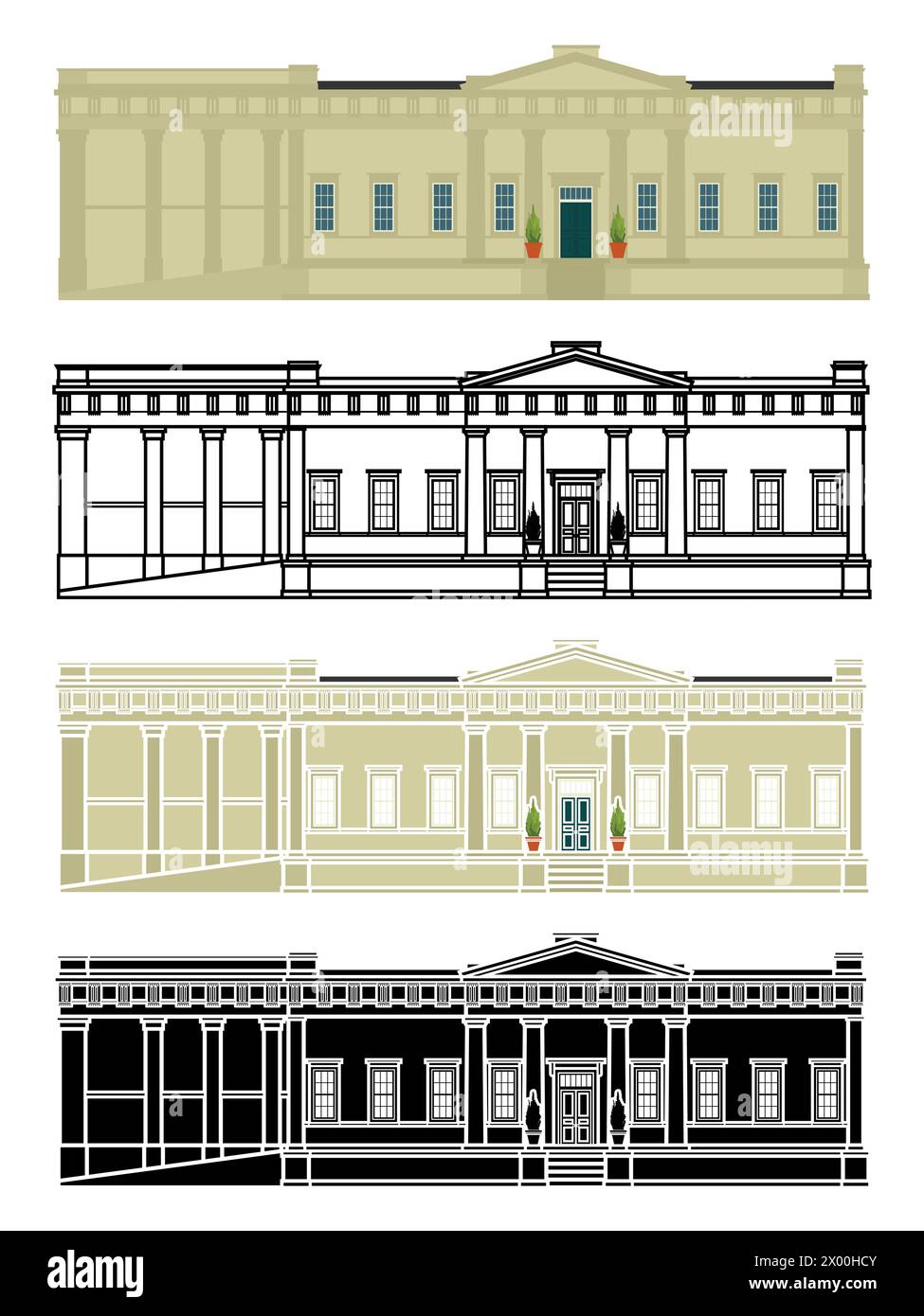 Yorkshire museum Stock Vector Images - Alamy