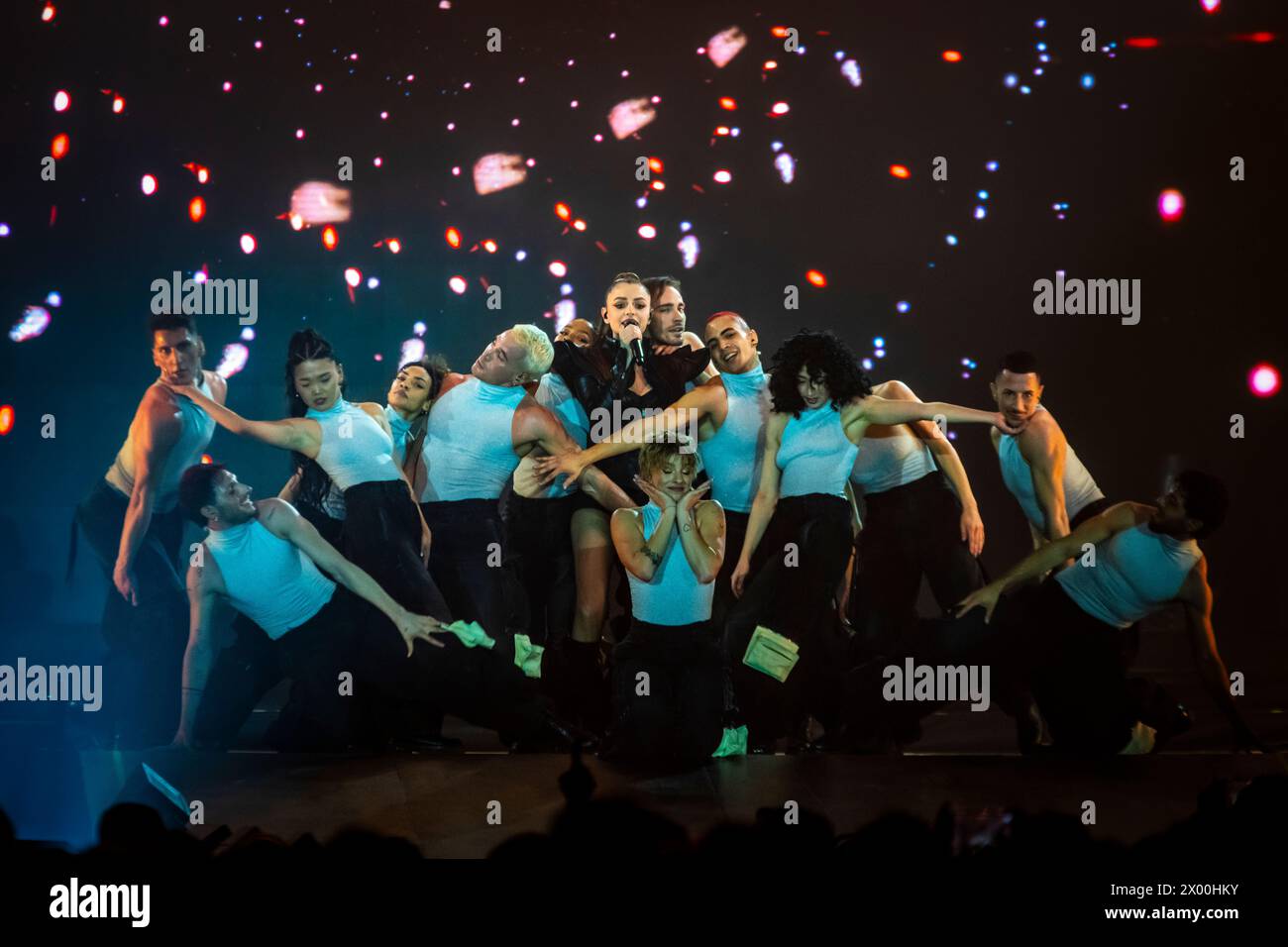 Italy, 06 April 2024 Annalisa live at Nelson Mandela Forum, Florence ...