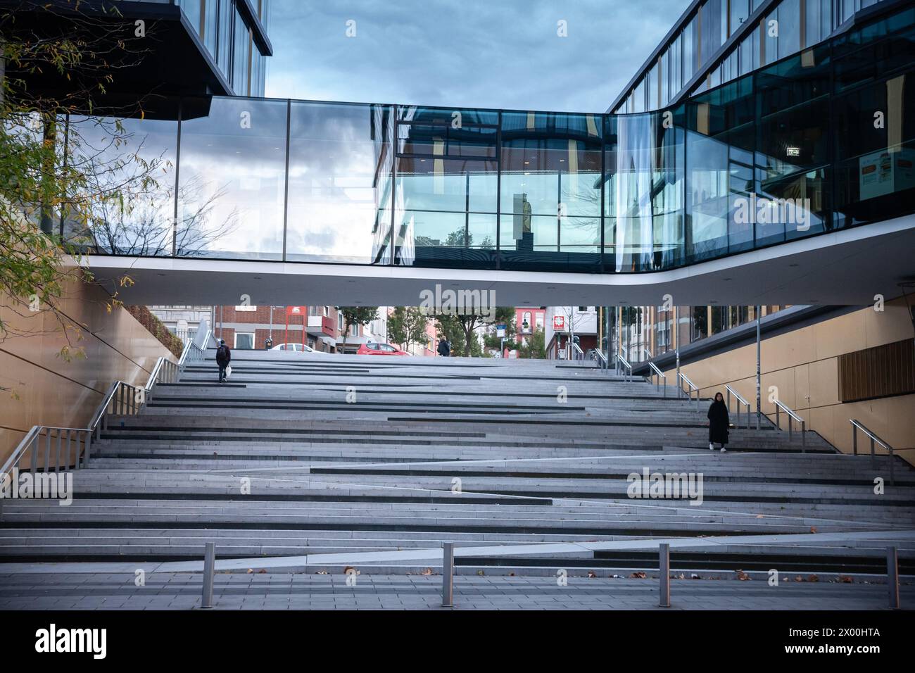 Picture of accessible stairway in Aachen, in the aachenmunchener ...