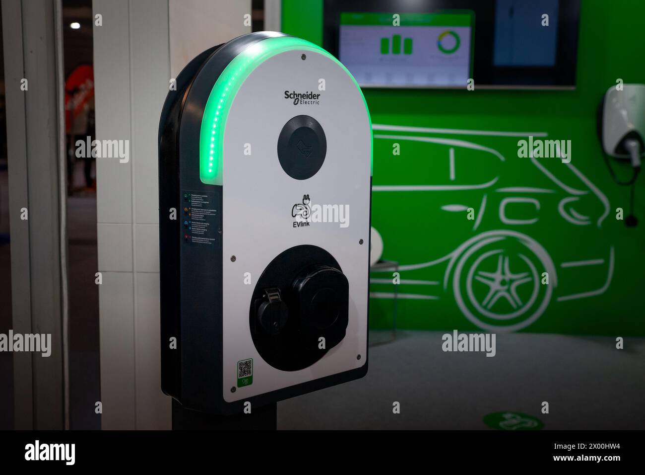 Schneider charge for electric car hi-res stock photography and images ...