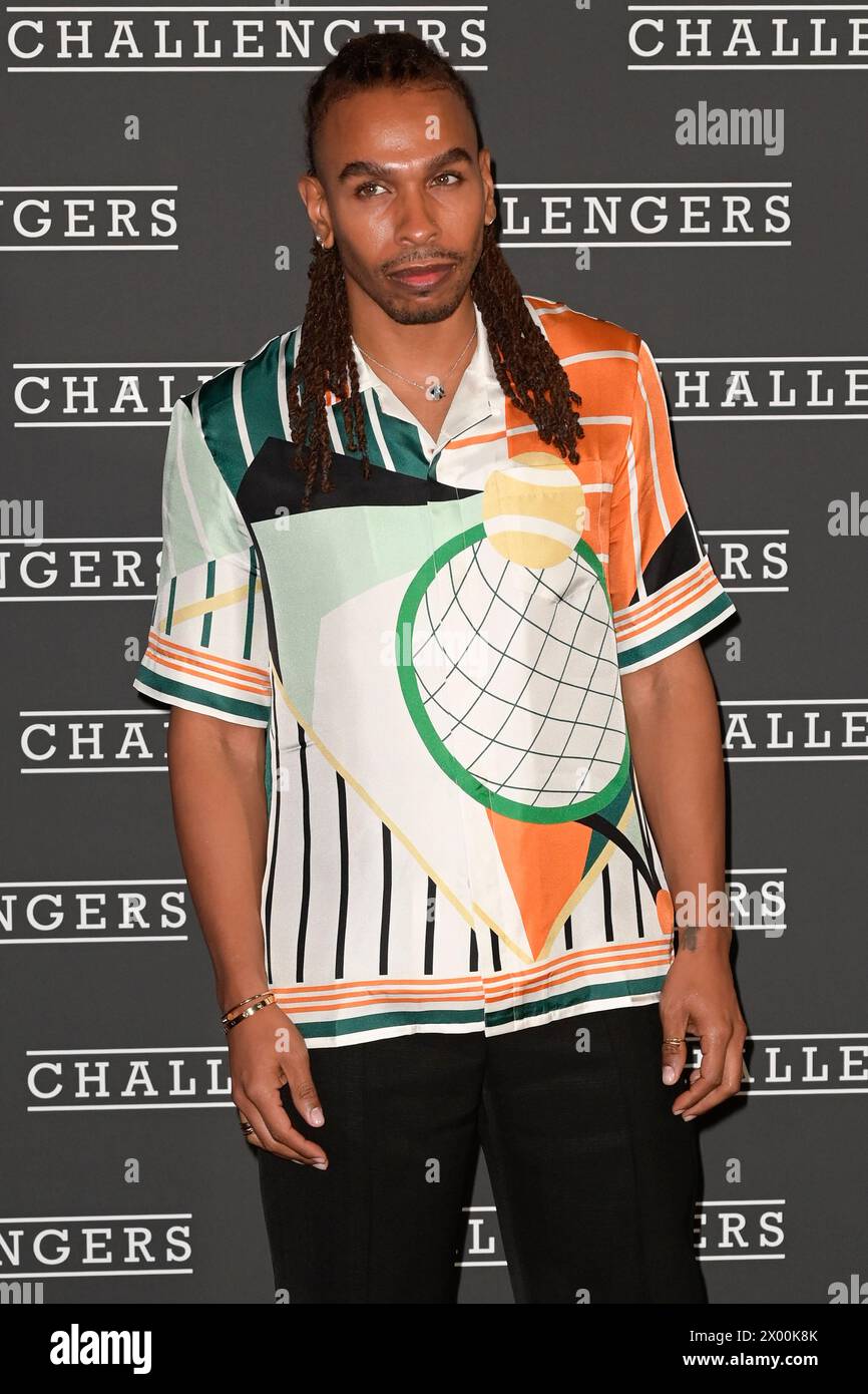 Rome, Italy. 08th Apr, 2024. Darnell Appling attends the black carpet ...