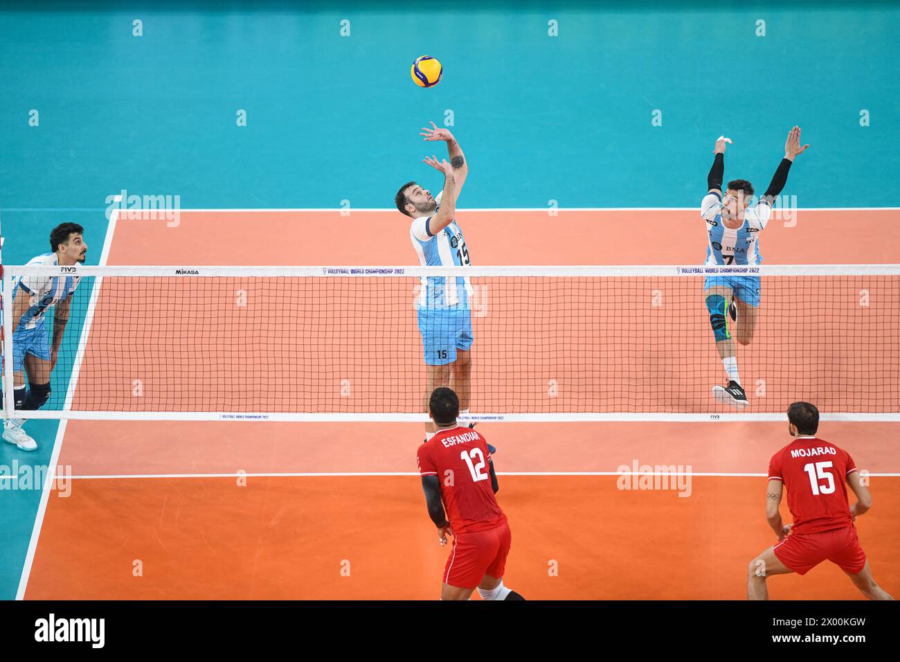 Luciano De Cecco, Bruno Lima, Facundo Conte (Argentina), Amirhossein ...