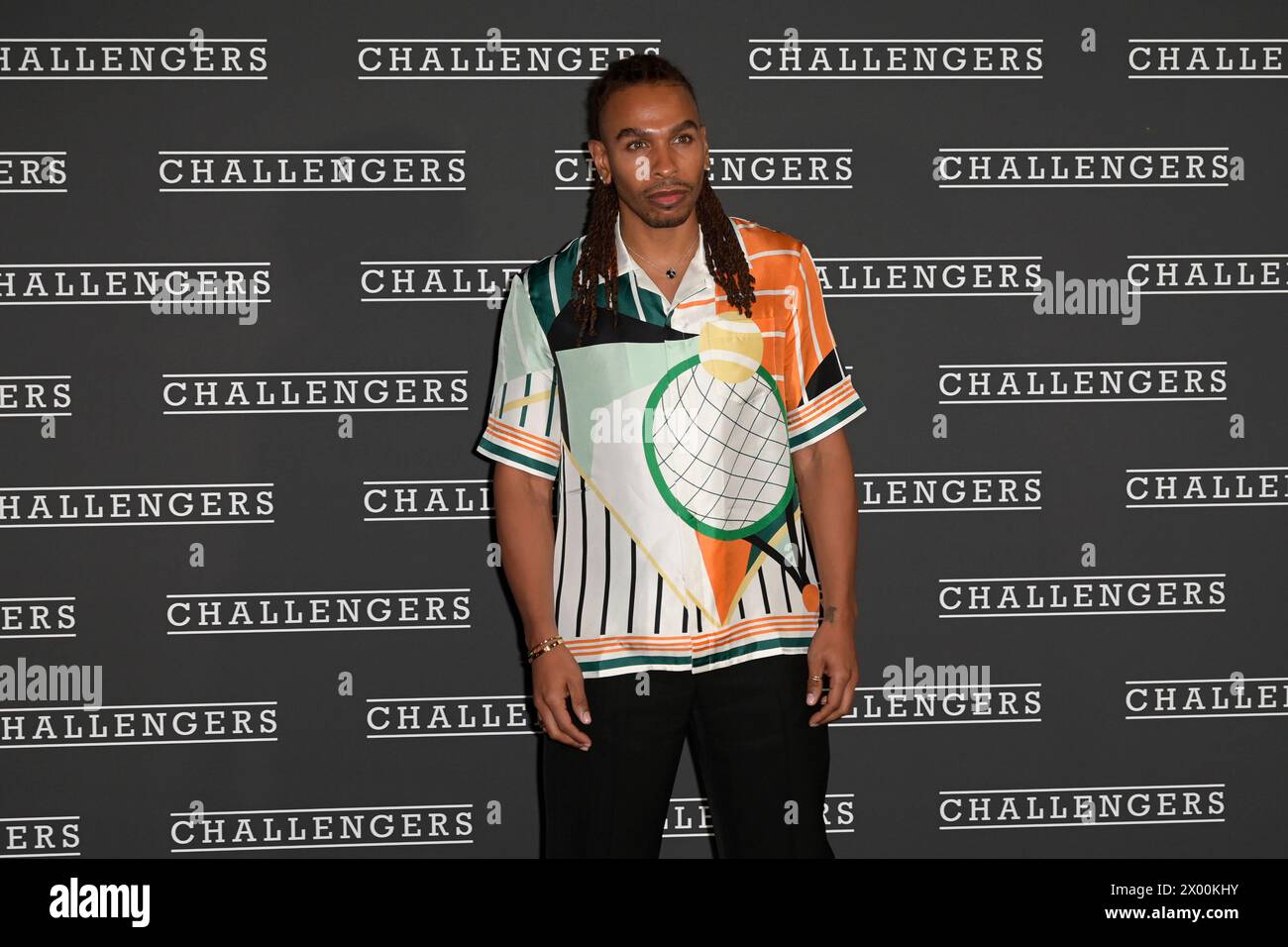 Rome, Italy. 08th Apr, 2024. Darnell Appling attends the black carpet ...