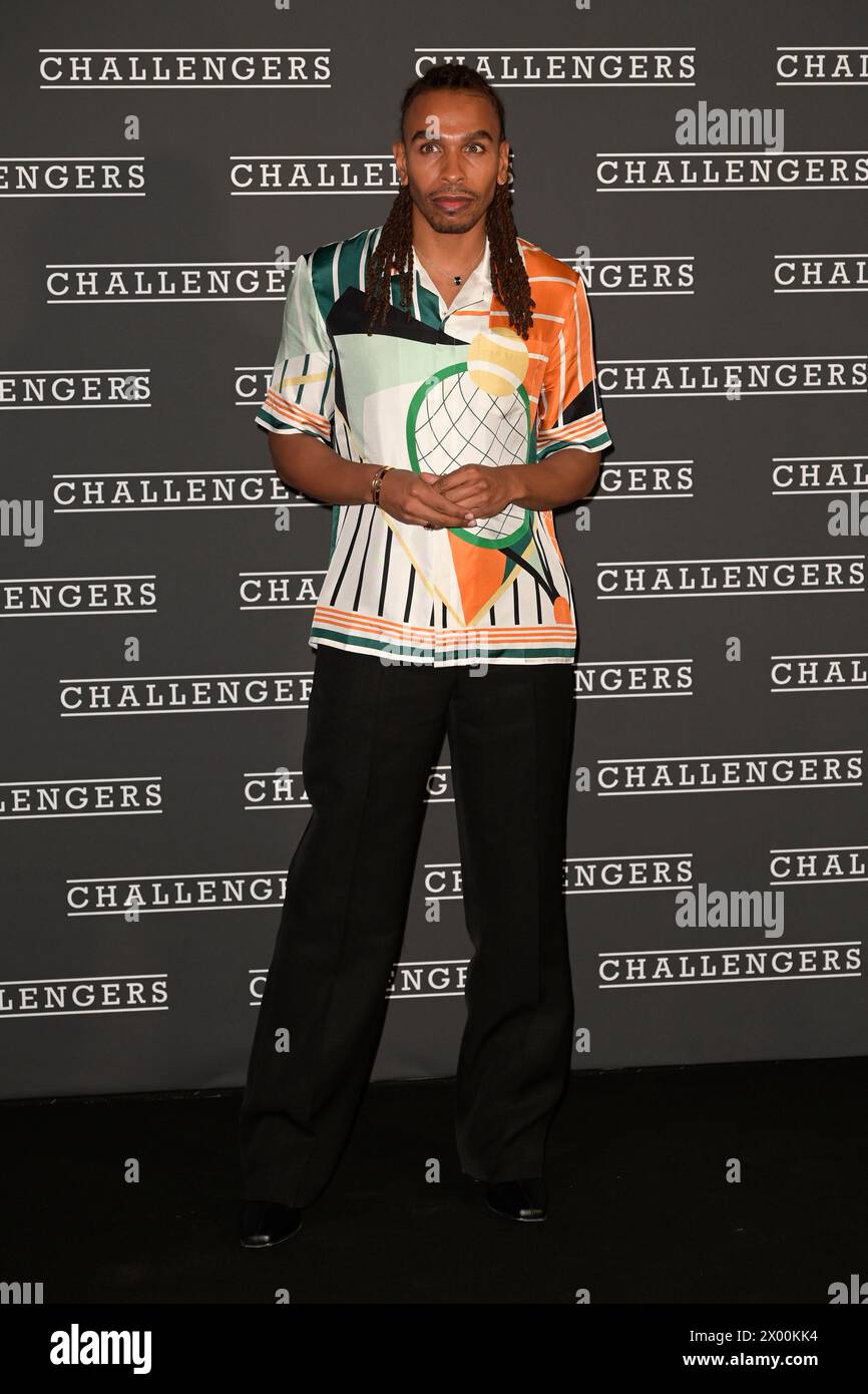Rome, Italy. 08th Apr, 2024. Darnell Appling attends the black carpet ...
