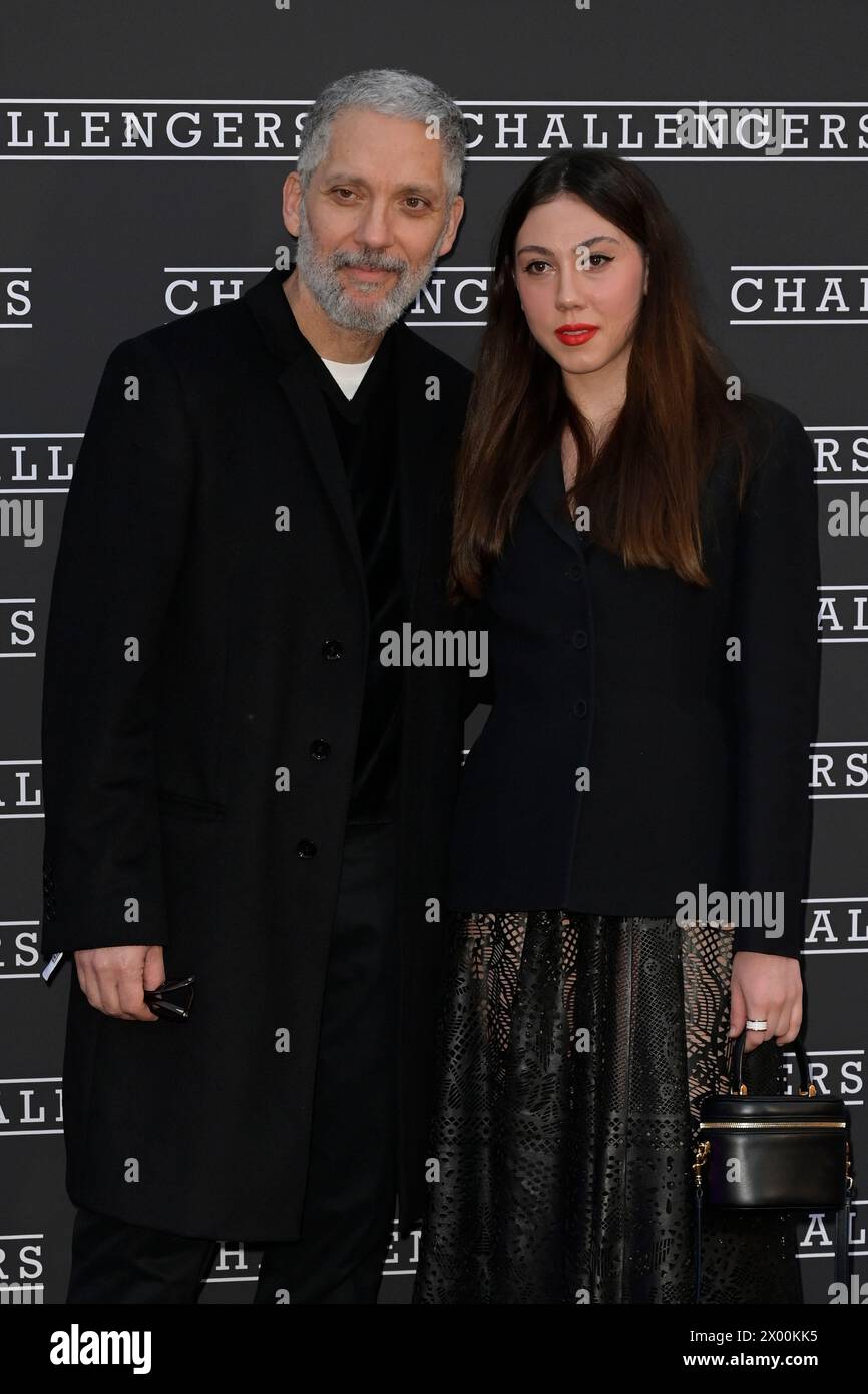 Rome, Italy. 08th Apr, 2024. Beppe Fiorello (l) and Anita Fiorello (r ...