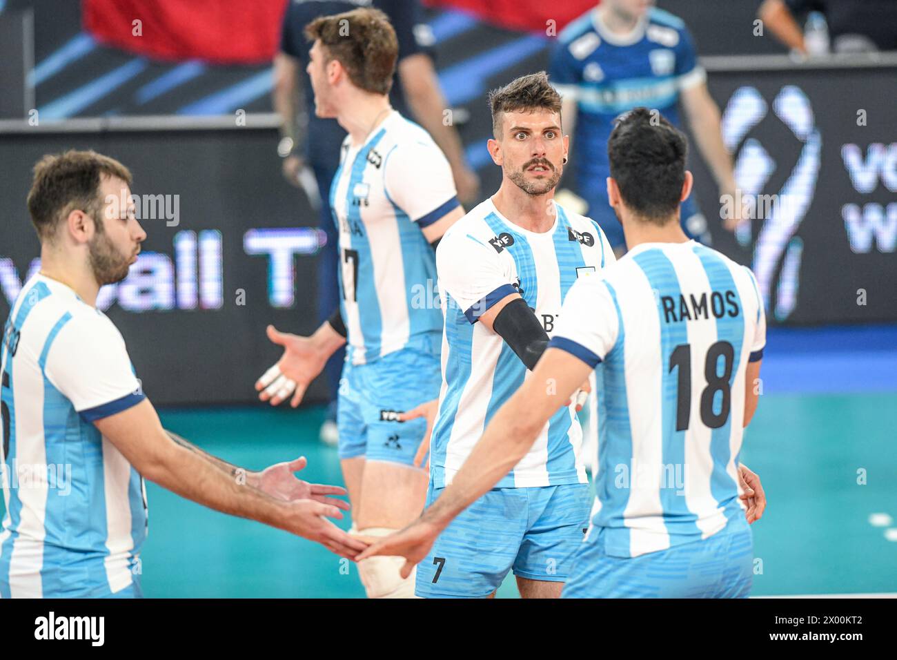Martin Ramos, Facundo Conte, Luciano Vicentin, Luciano de Cecco ...