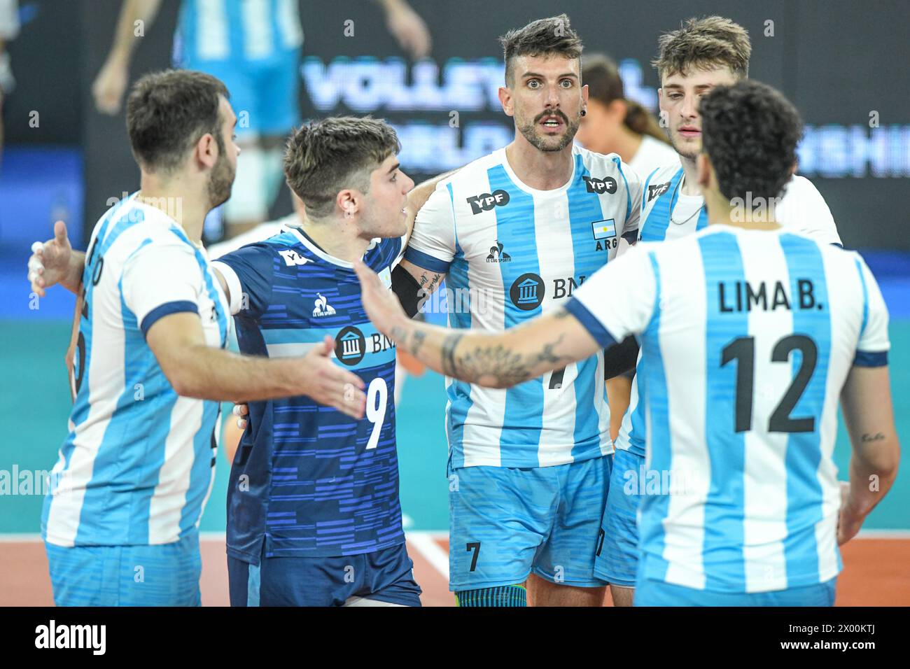 Facundo Conte, Bruno Lima, Luciano de Cecco, Santiago Danani, Luciano ...