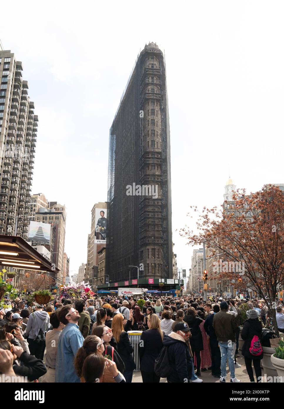Partial Solar Eclipse of 2024. New York City was not on the path of ...
