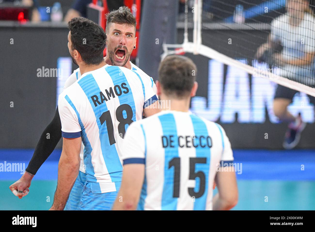 Martin Ramos, Facundo Conte, Luciano de Cecco (Argentina). Volleyball ...