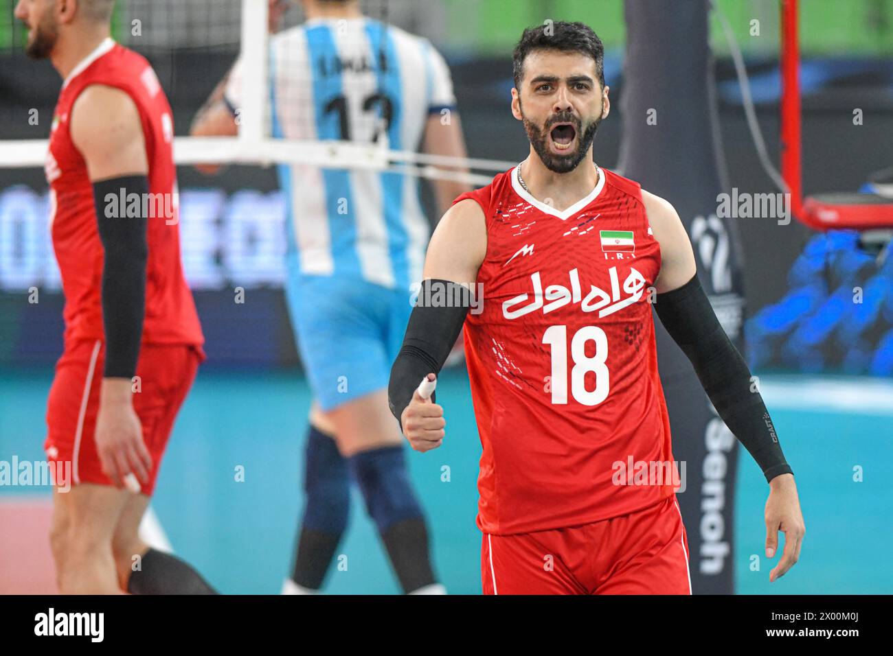 Mohammad Taher Vadi (Iran). Volleyball World Championship 2022 Stock Photo - Alamy