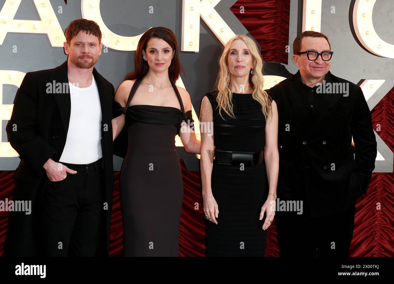 London, UK. 08th Apr, 2024. Jack O'Connell, Marisa Abela, Sam Taylor ...