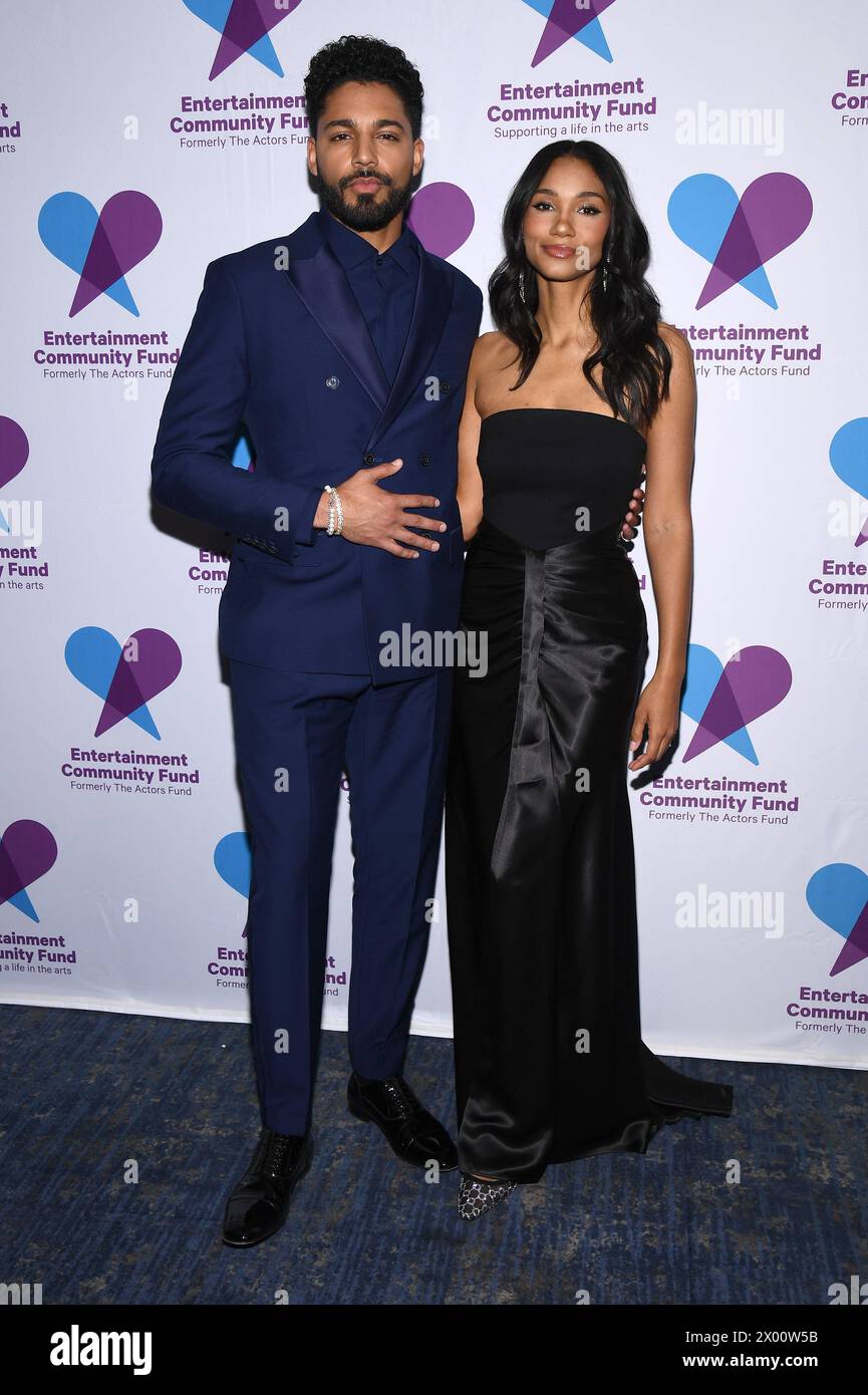 New York, USA. 08th Apr, 2024. (L-R) Michael Evans Behling and Greta Onieogou attend the 2024 ...