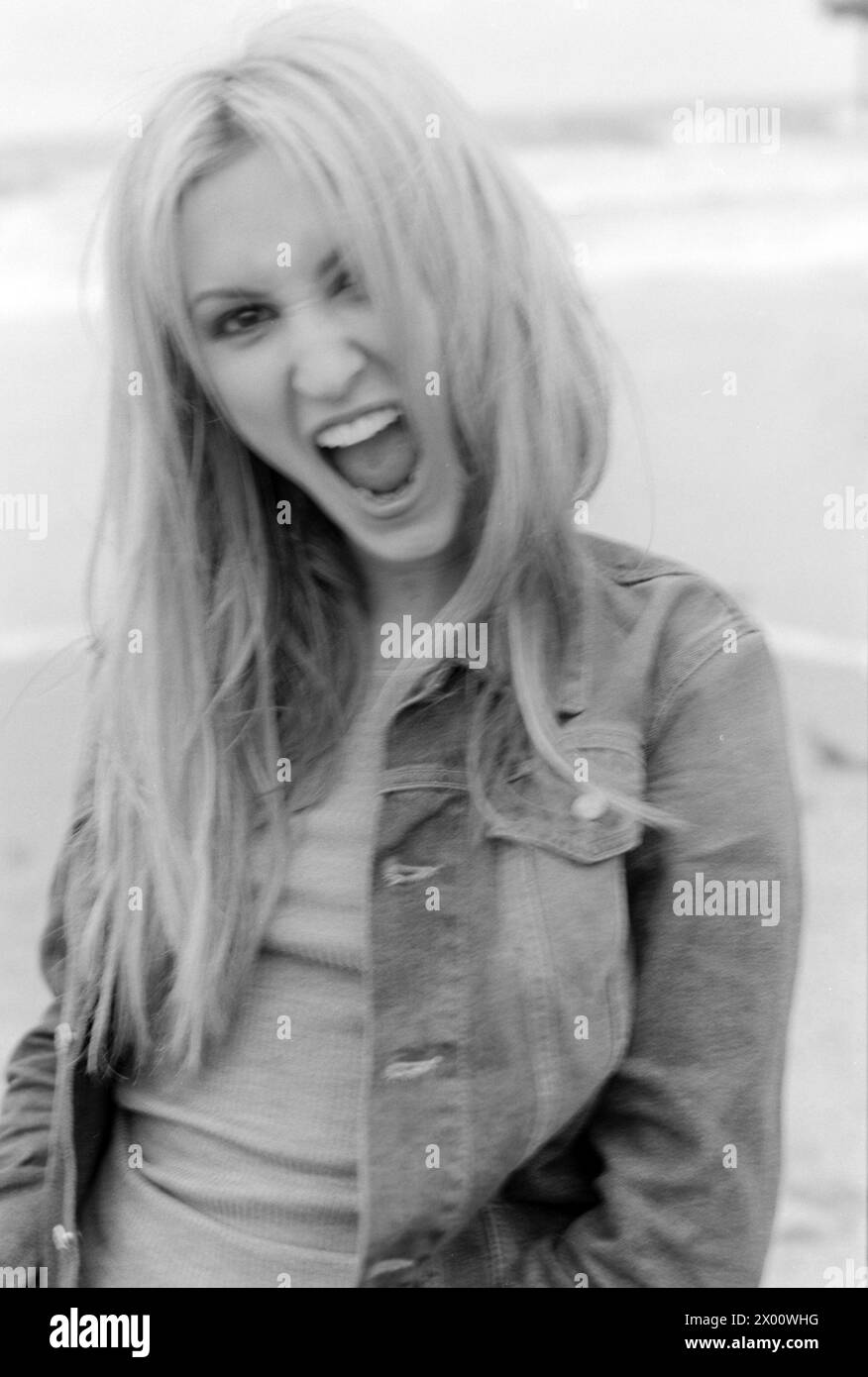 Kelly Levesque in Los Angeles, California 2000 Credit: Ross Pelton ...